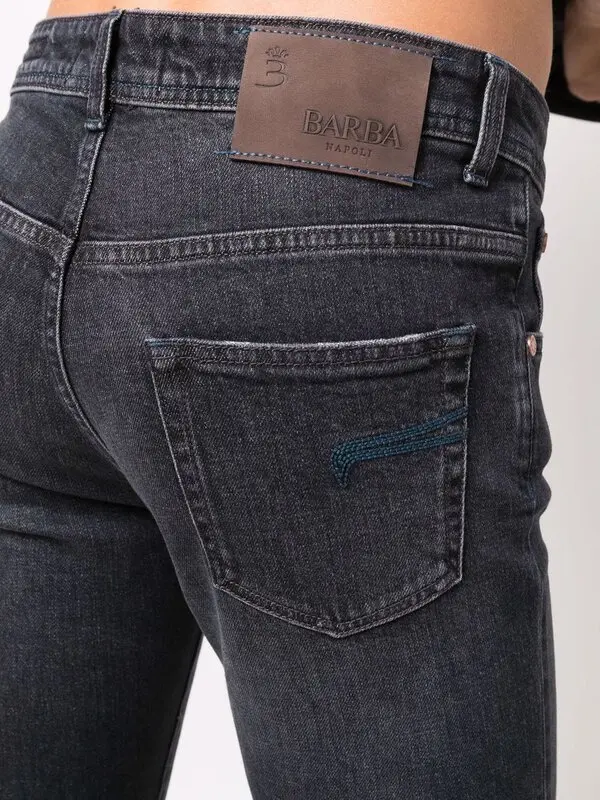 BARBA NAPOLI Skinny-cut Jeans