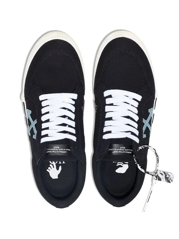 Off-White Vulcanized Low-top Sneakers - Black