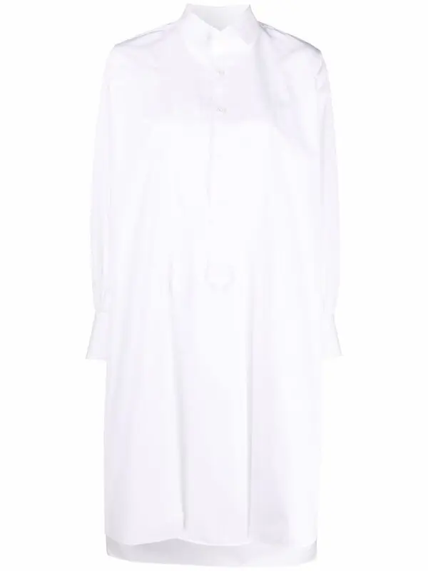 MAISON MARGIELA High-low Hem Shirtdress