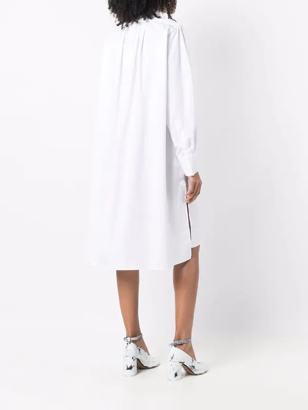 MAISON MARGIELA High-low Hem Shirtdress