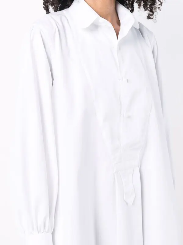 MAISON MARGIELA High-low Hem Shirtdress