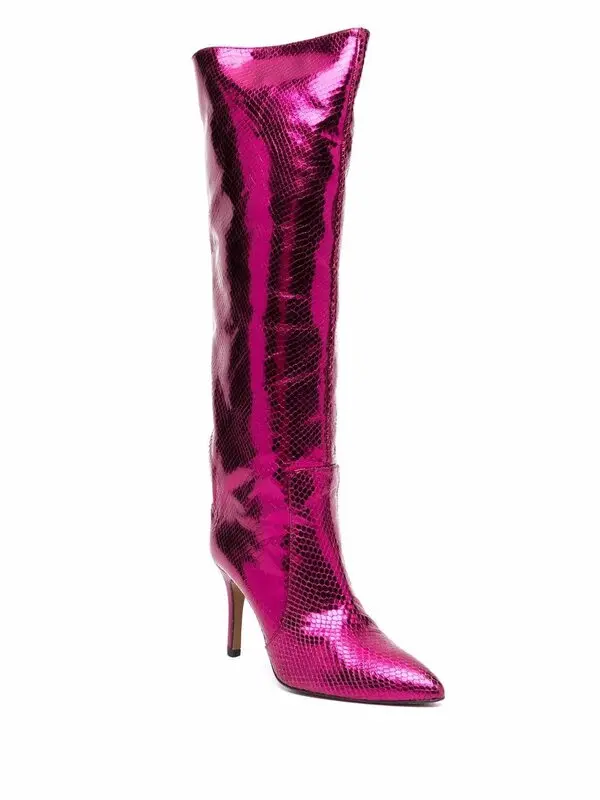PAUL WARMER X Toral Knee-high Leather Boots