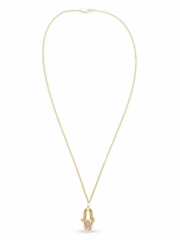 CAPSULE ELEVEN Crystal Quartz Pendant Necklace - Gold