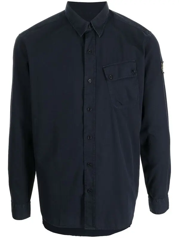 Belstaff Flap-pocket Cotton Shirt