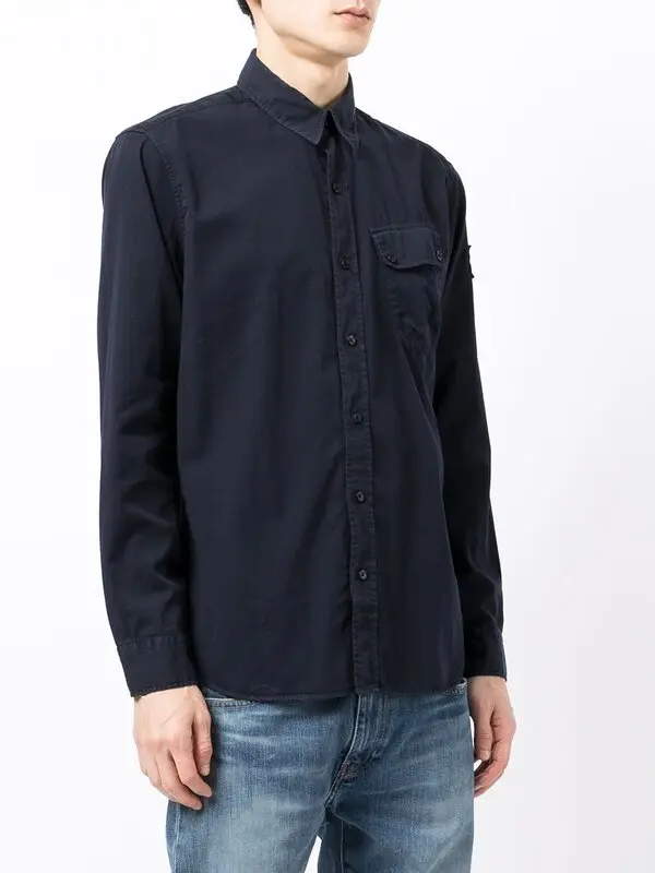 Belstaff Flap-pocket Cotton Shirt