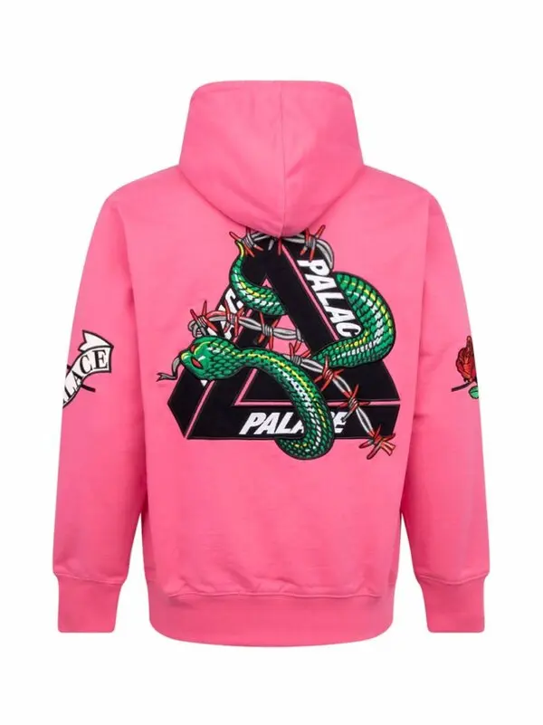 PALACE Hesh Mit Fresh Hoodie - Pink
