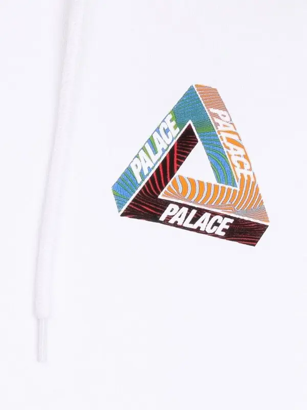PALACE Tri-tex Logo-print Hoodie - White