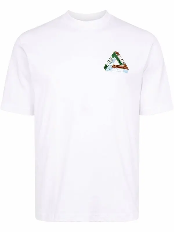 PALACE Tri-tex Logo-print T-shirt