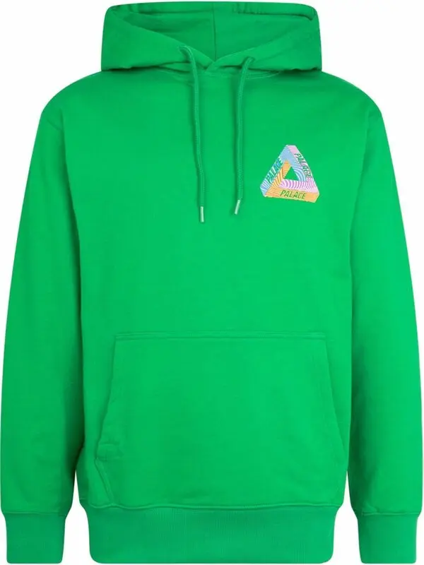 PALACE Tri-tex Logo-print Hoodie - Green