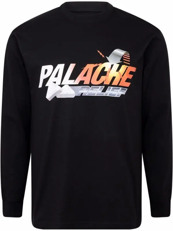 PALACE Palache Long-sleeve T-shirt - Black
