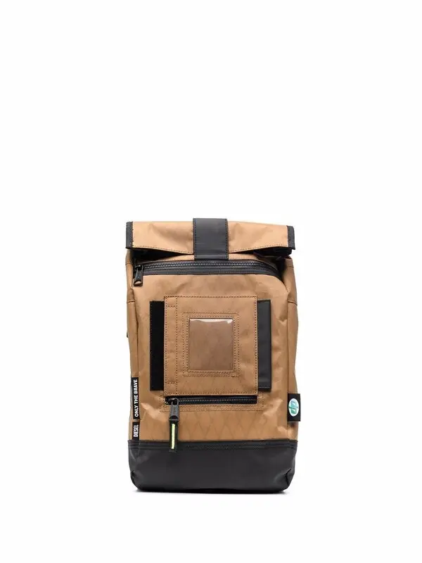 DIESEL® Koga Single-strap X-pac® Backpack - Brown