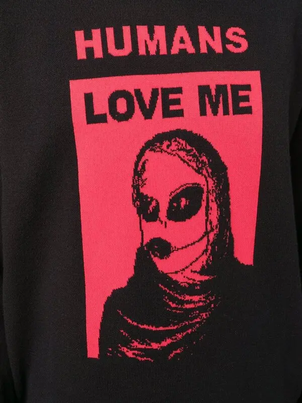 DIESEL® Alien Intarsia-knit Jumper