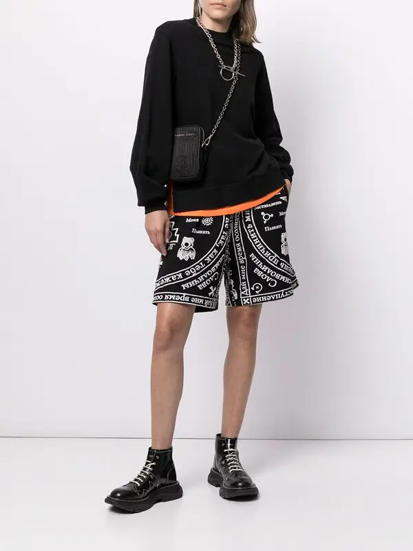 KTZ Church Print Track Shorts