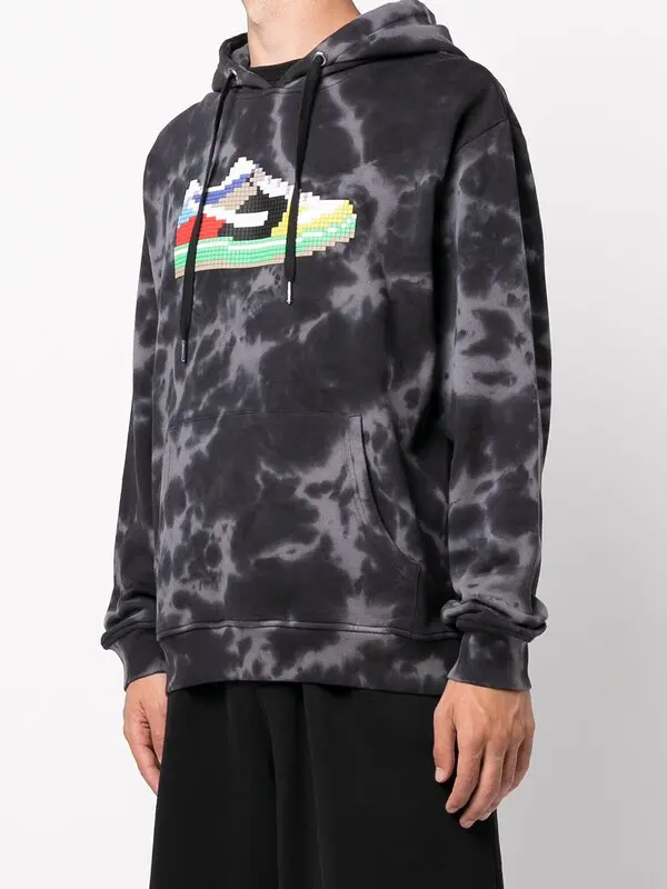 MOSTLY HEARD RARELY SEEN Cowboy-print Cotton Hoodie - Black