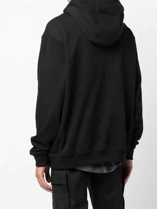 MOSTLY HEARD RARELY SEEN 8-BIT 508 Hi-top Printed Hoodie - Black