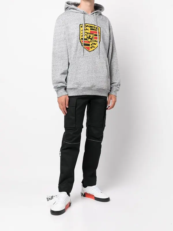 MOSTLY HEARD RARELY SEEN Turbo-print Cotton Hoodie