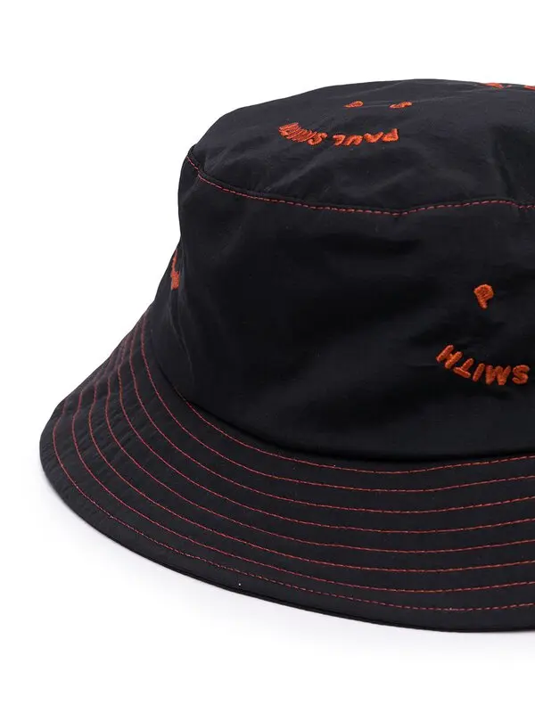 Paul Smith Embroidered Logo Bucket Hat