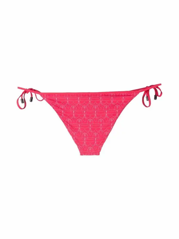 Karl Lagerfeld Triangle Bikini Bottoms