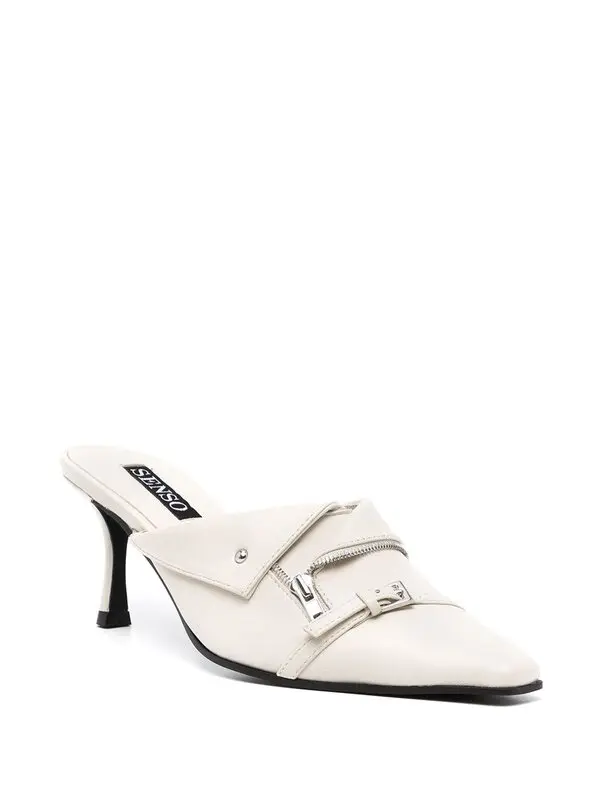 Senso Knox Ii Zip-detail Mules