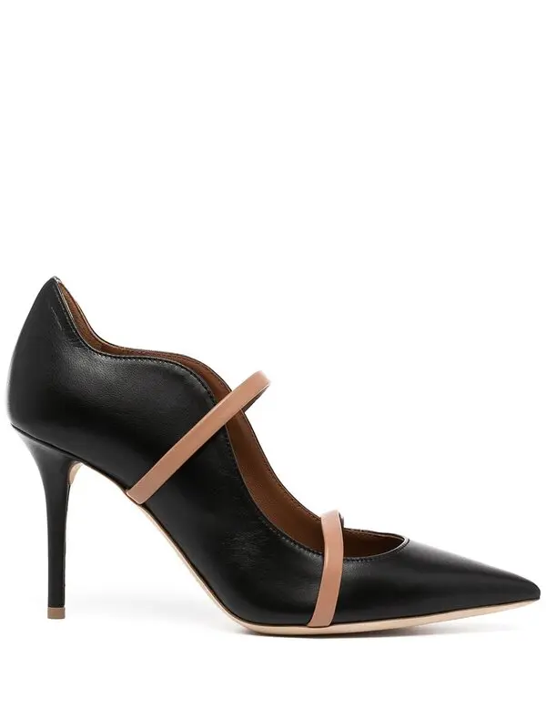 MALONE SOULIERS Front Strap Pumps