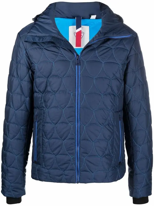 Rossignol Hooded Puffer Jacket - Blue