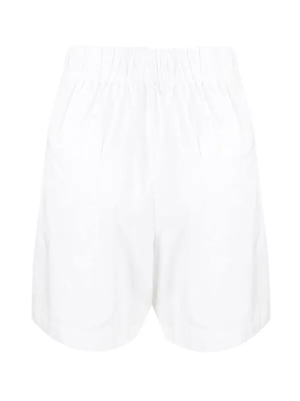 TEKLA Poplin Pajama Shorts - White