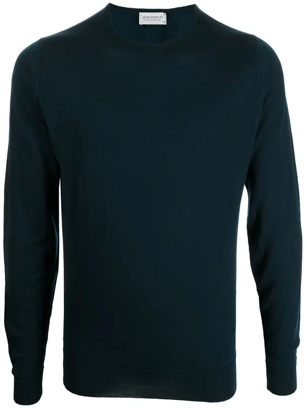 John Smedley Fine-knit Wool Jumper - Green