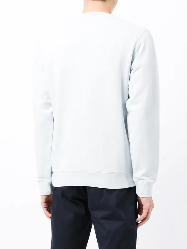 Sunspel Ribbed-trim Cotton Sweatshirt