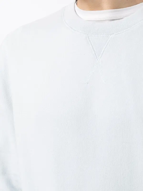 Sunspel Ribbed-trim Cotton Sweatshirt