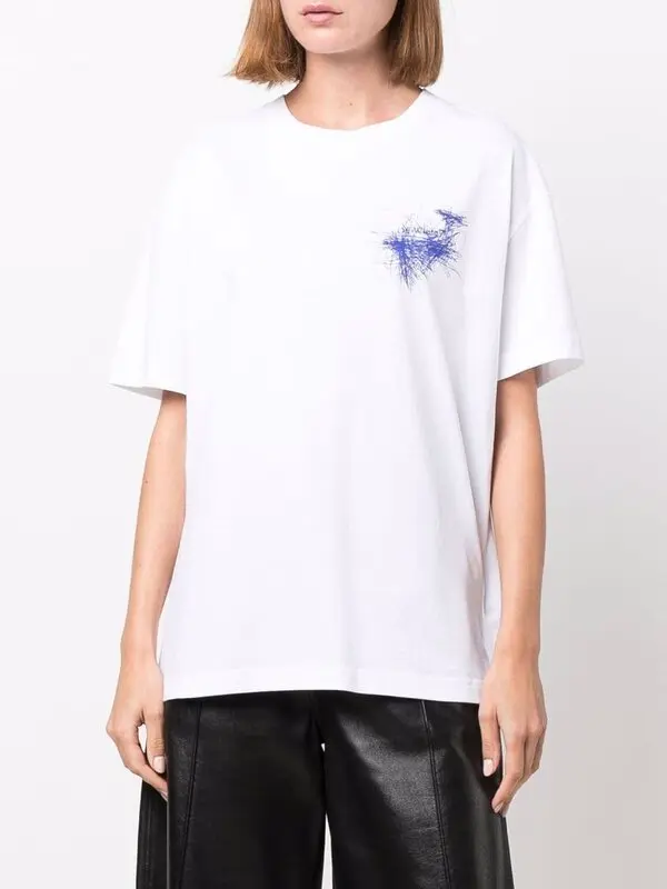 Off-White Printed Organic Cotton T-shirt