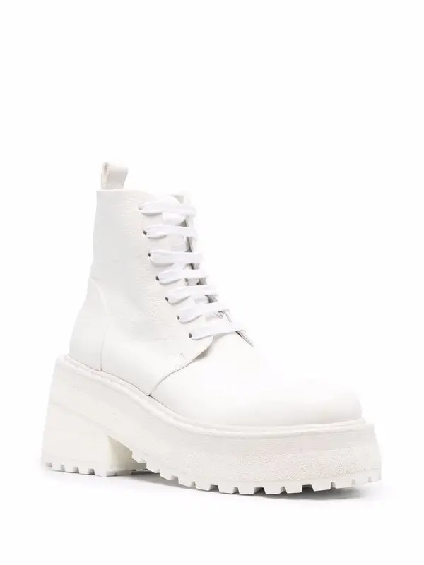 Marsèll Carretta Platform Boots - White