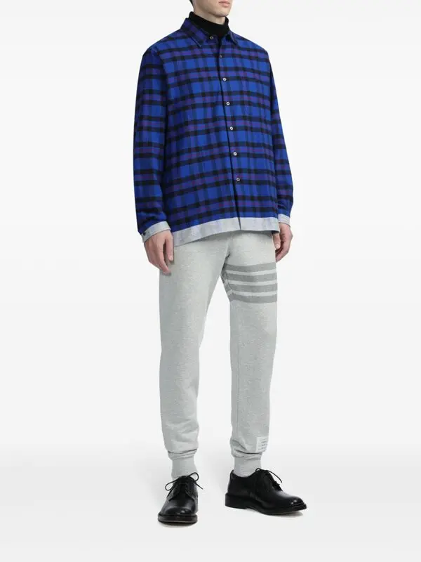 Thom Browne 4-bar Stripe Cotton Track Pants
