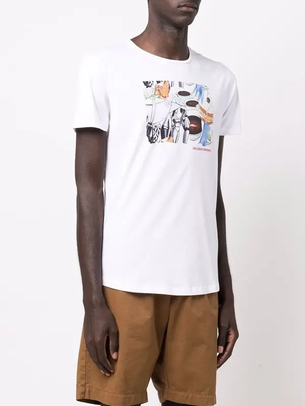 Orlebar Brown Orb-t Collage Print T-shirt