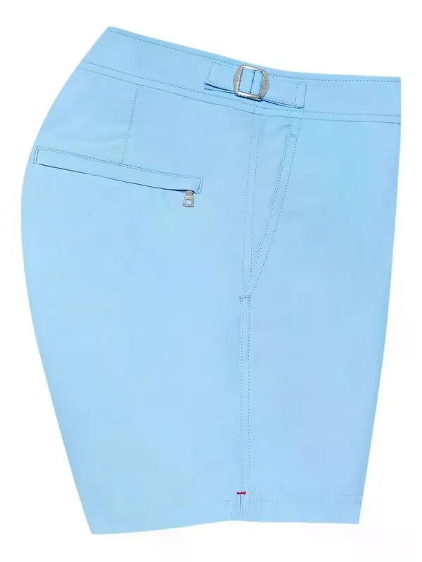 Orlebar Brown Buckle-detail Swim Shorts - Blue