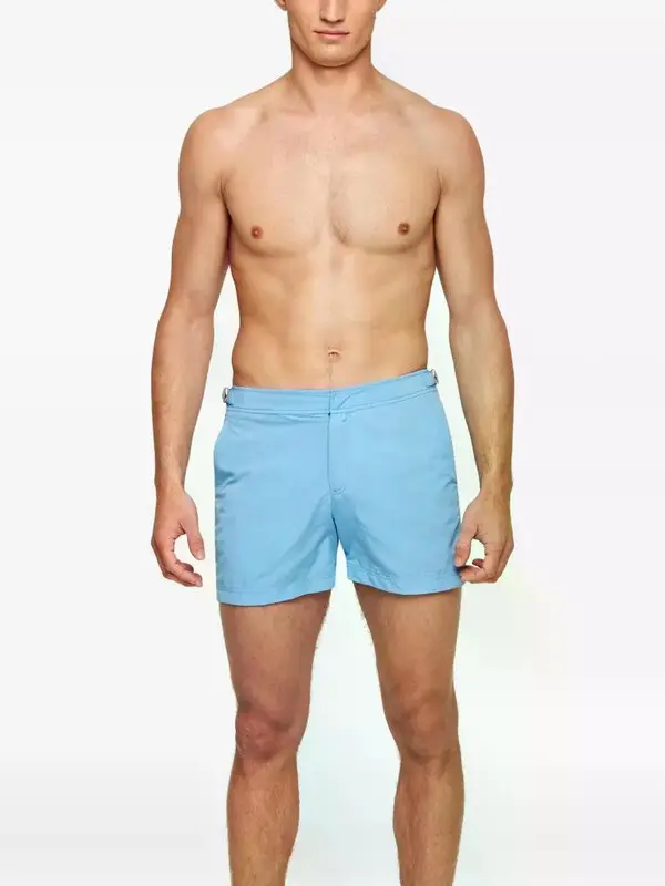 Orlebar Brown Buckle-detail Swim Shorts - Blue