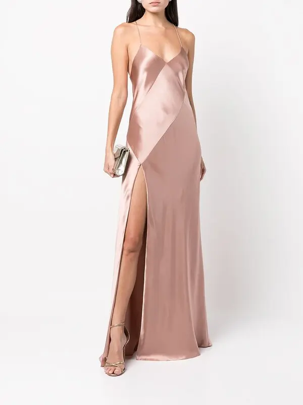 Michelle Mason Open-back Gown