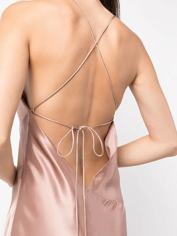 Michelle Mason Open-back Gown
