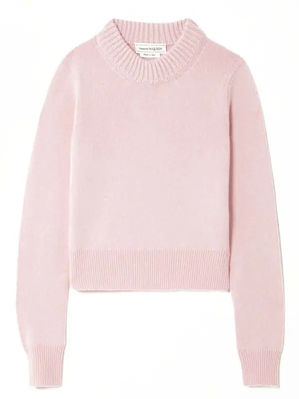 Alexander McQueen Cashmere Sweater - Pink