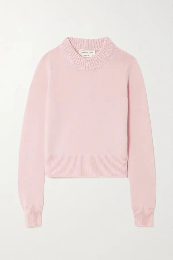 Alexander McQueen Cashmere Sweater - Pink