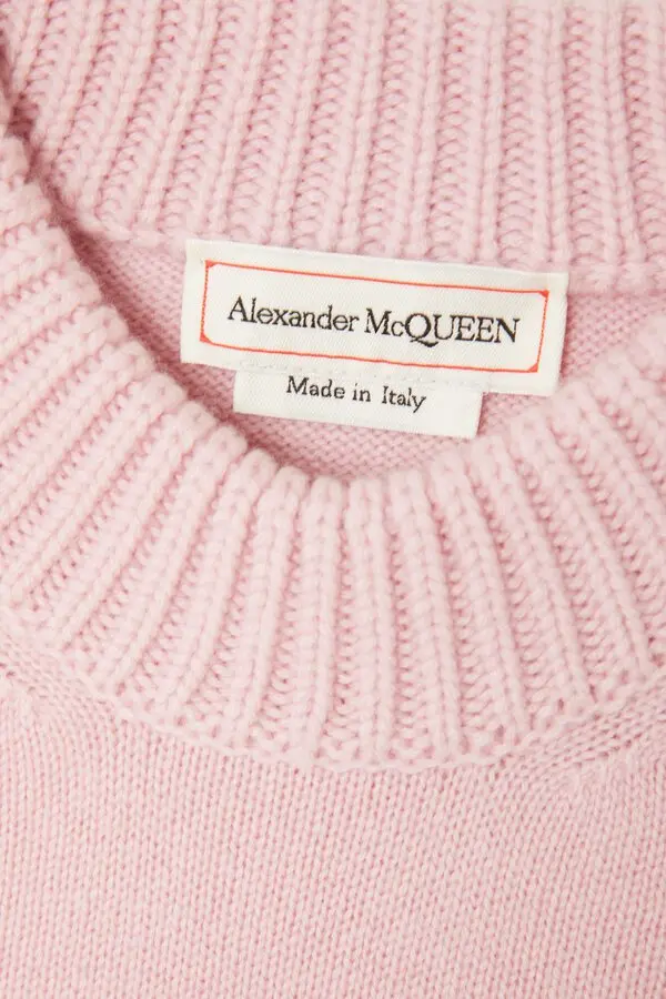 Alexander McQueen Cashmere Sweater - Pink