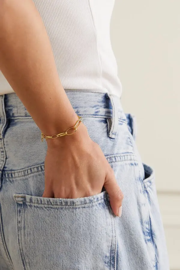 JENNIFER MEYER Edith 18-karat Link Bracelet