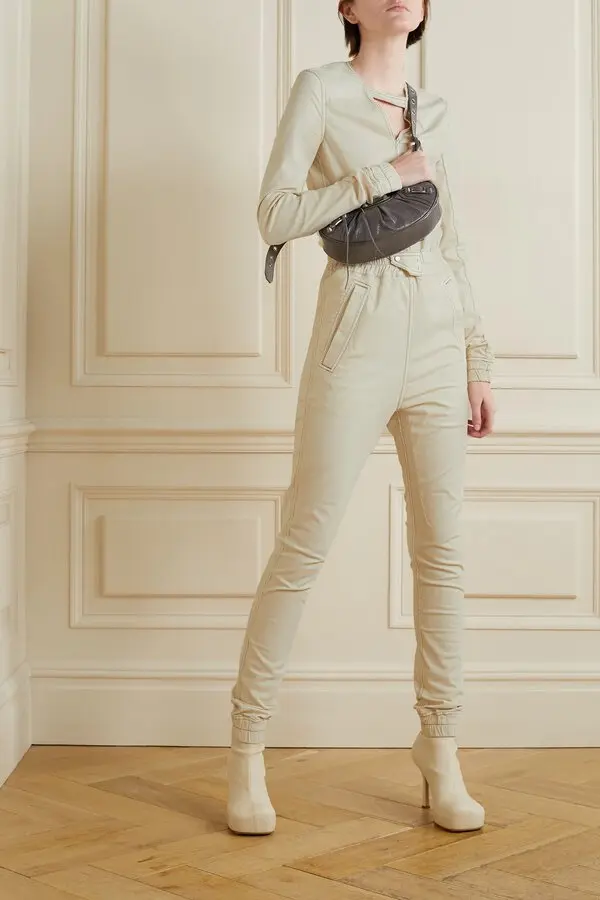 Rick Owens Cotton-blend Twill Jumpsuit