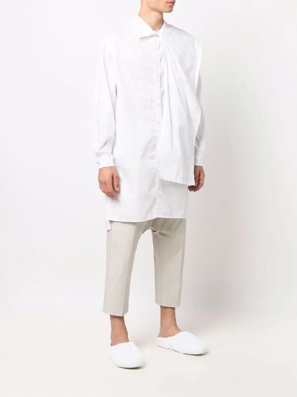 Yohji Yamamoto Long-sleeve Button Shirt