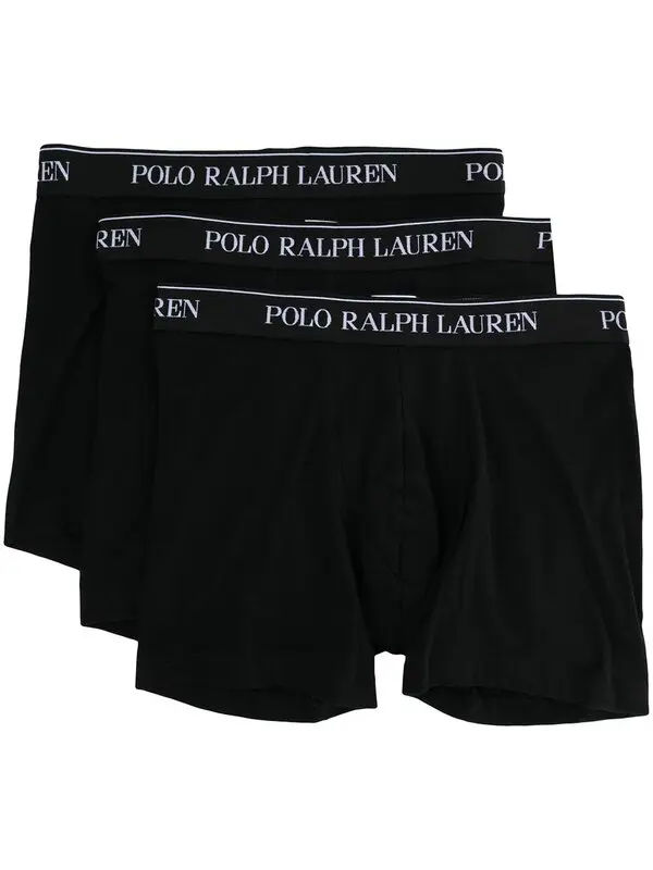 Polo Ralph Lauren Boxer Brief-3 Pack-boxer Brief - Black