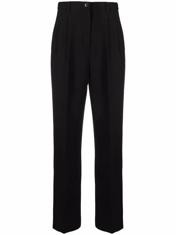 Tory Burch Pleat-detail Tailored Trousers