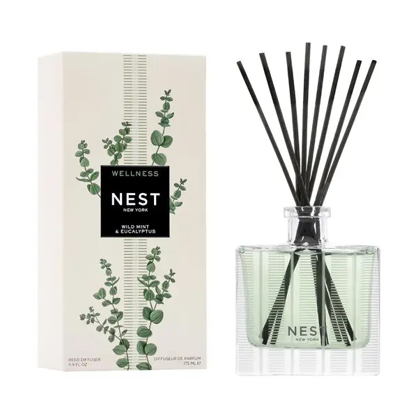 NEST NEW YORK Wild Mint & Eucalyptus Reed Diffuser - One-color