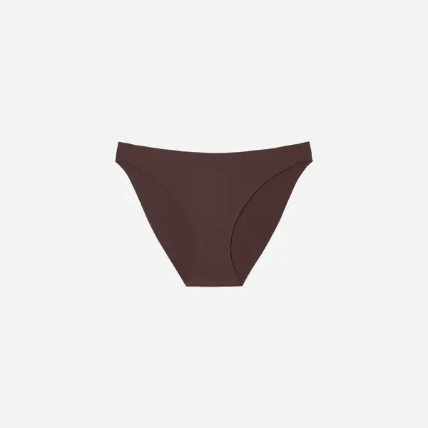 Everlane Invisible Bikini Bottom - Dark Tan