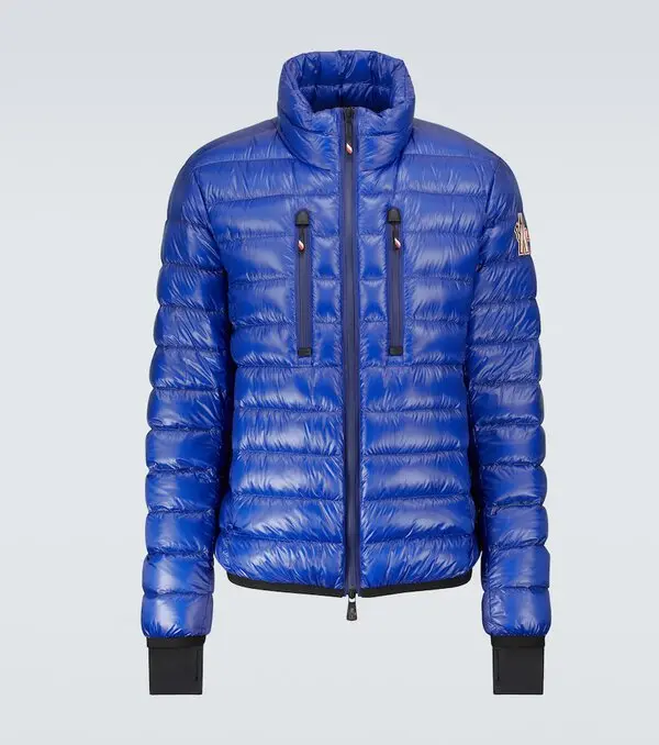 Moncler Hers Down-padded Jacket - Blue