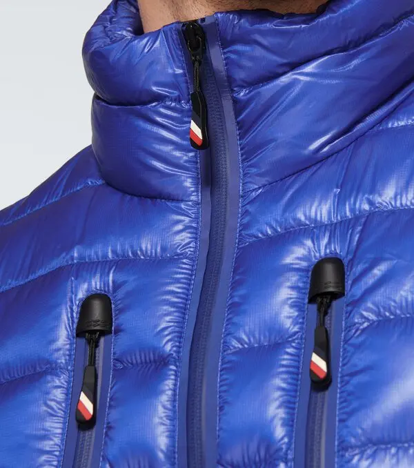Moncler Hers Down-padded Jacket - Blue