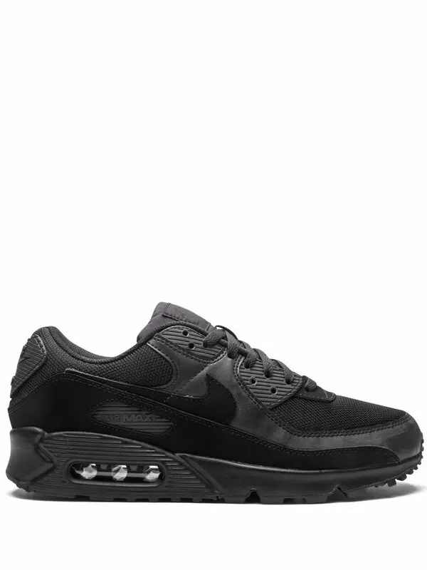 Nike Air Max 90 Recraft Triple Sneakers - Black